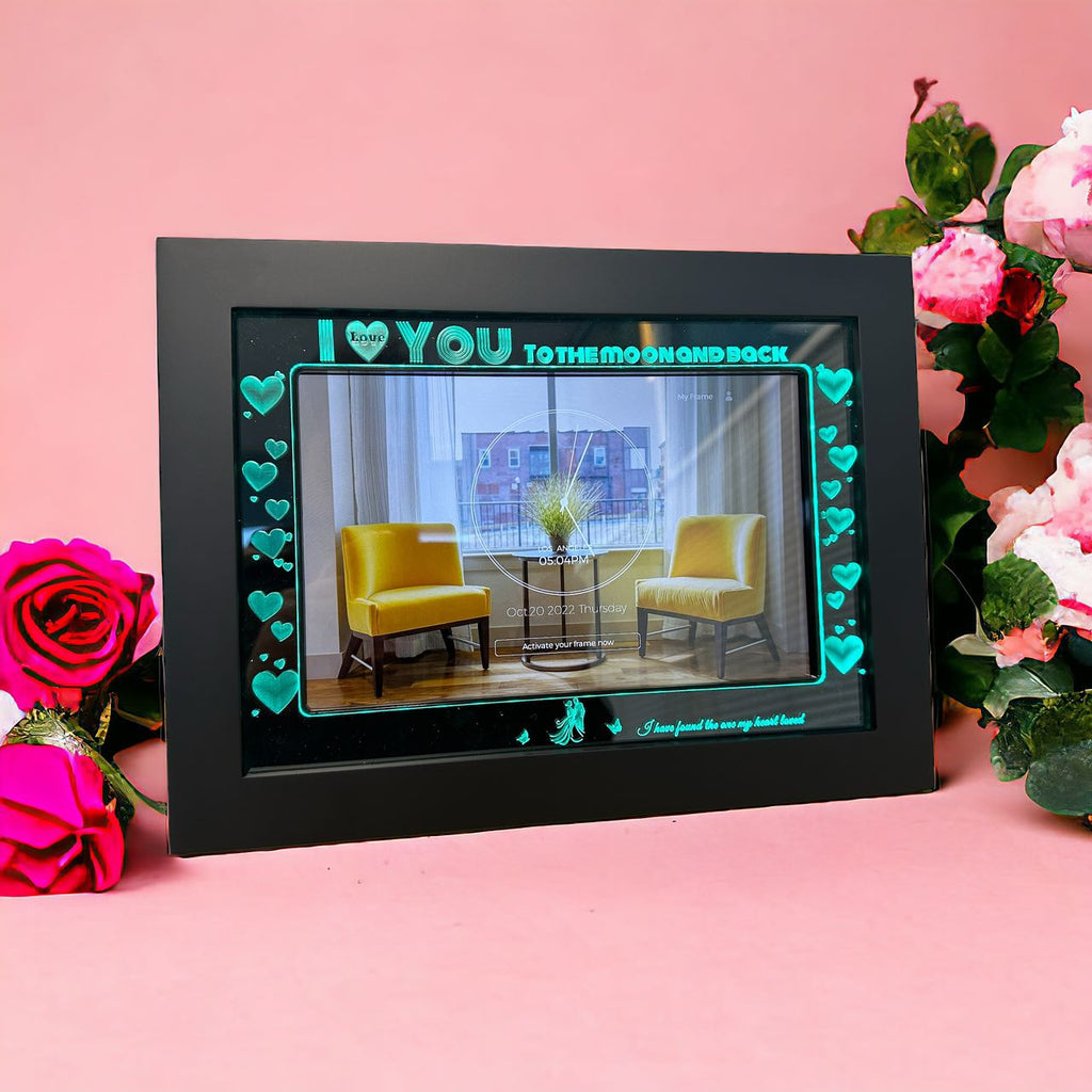 10.1” WiFi Lighting Digital Photo frame - Love Story Frame - CPF1056-1 ...
