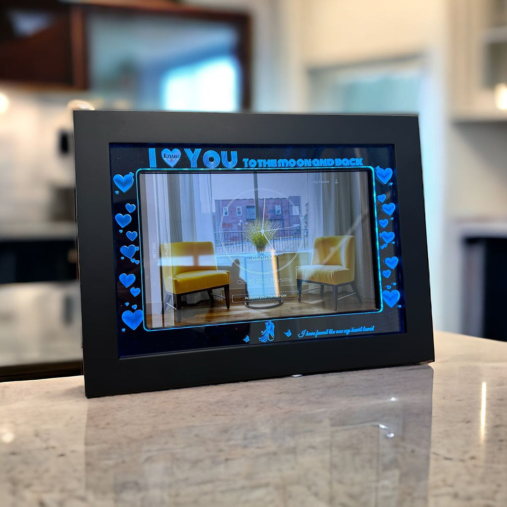 10.1” WiFi Lighting Digital Photo frame - Love Story Frame - CPF1056-1 ...